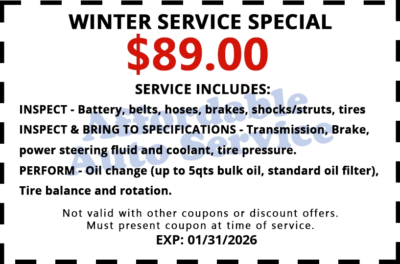 Affordable Auto Specials | Minnesota Auto Repair Coupons